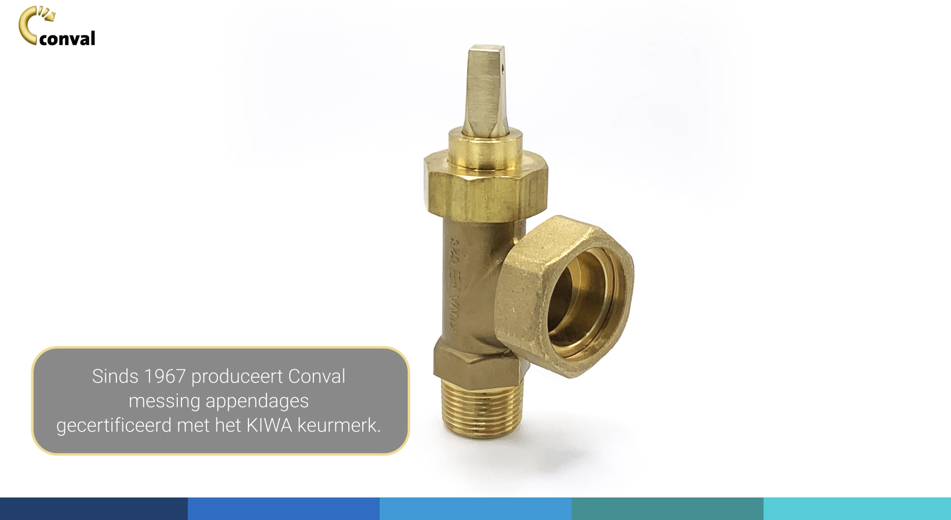 Eigen productie messing appendages [VIDEO] - Conval